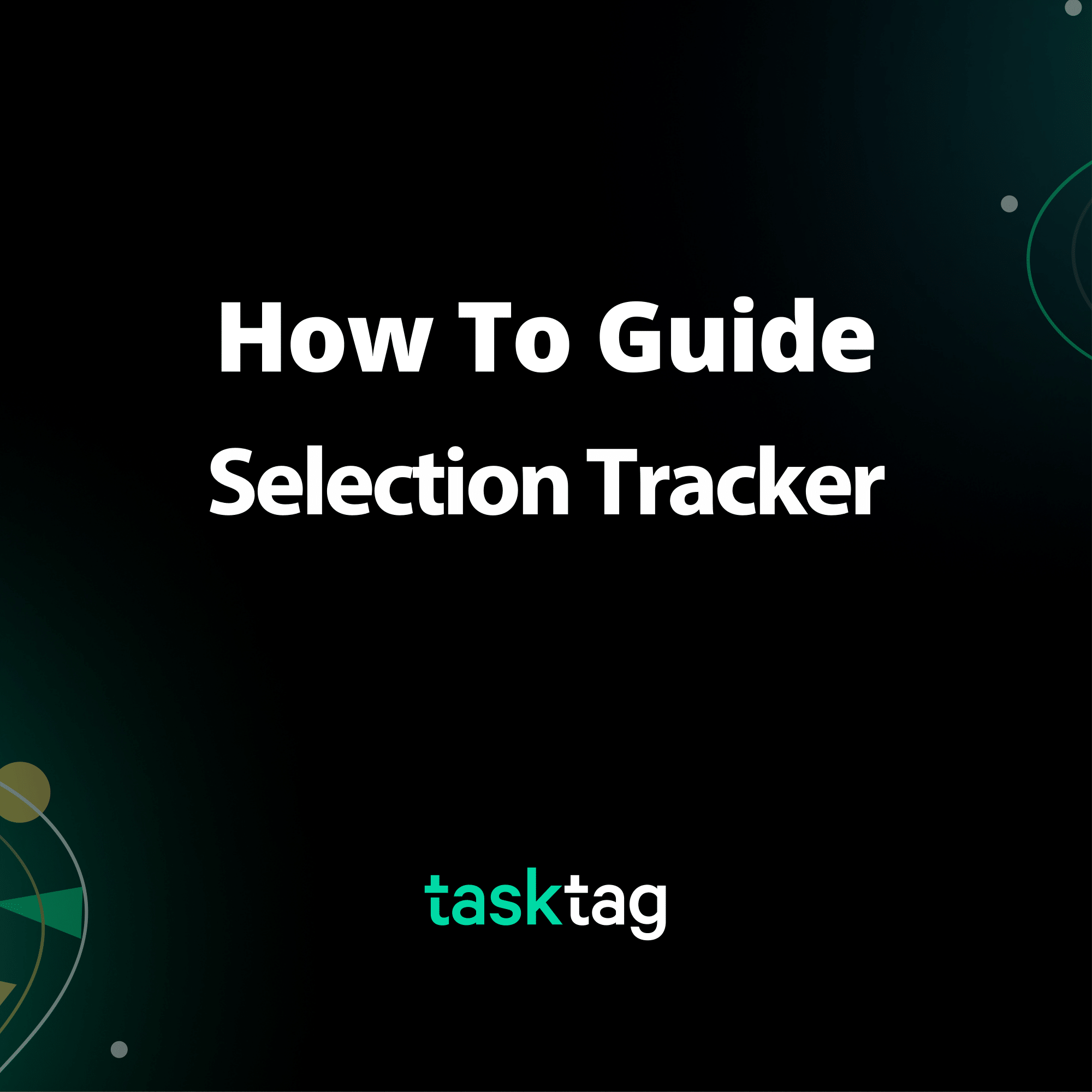 Construction Selection Tracker Workflow | TaskTag Submittal Management Guide